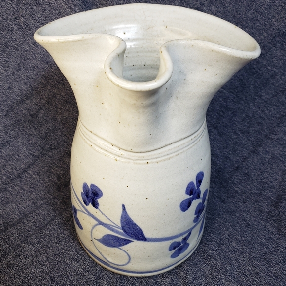 fangfoss | Kitchen | Fangfoss Pottery Pitcher 7 Tall Hand Painted ...